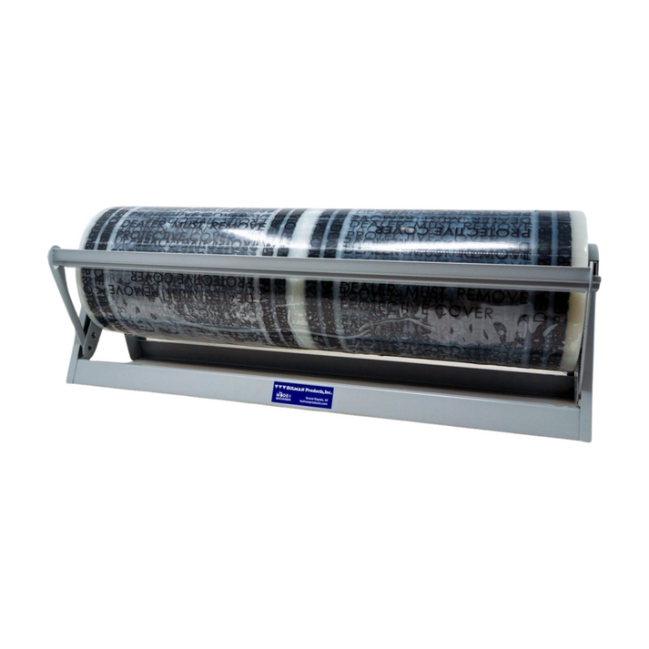 Wall Mounted Carpet Film Dispenser And Cutter – PDP