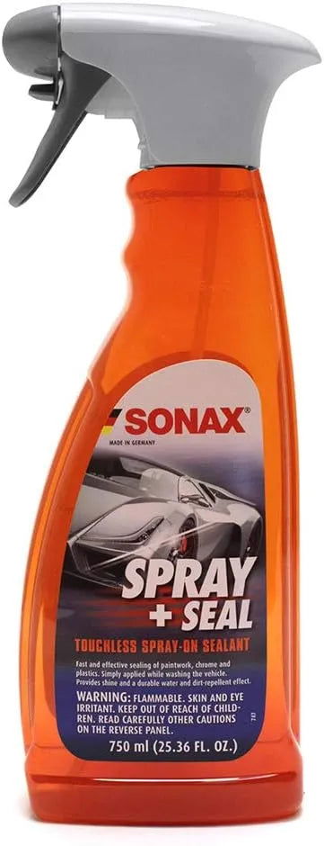 SONAX Spray & Seal - 750mL | Exterior Car Wax Spray - PDP