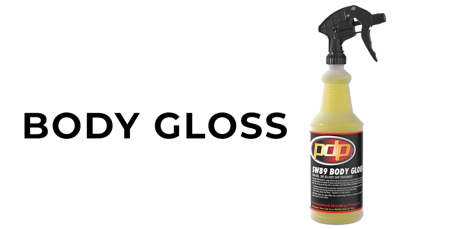 PDP Body Gloss Polymer Spray Wax | Exterior Detailing Products